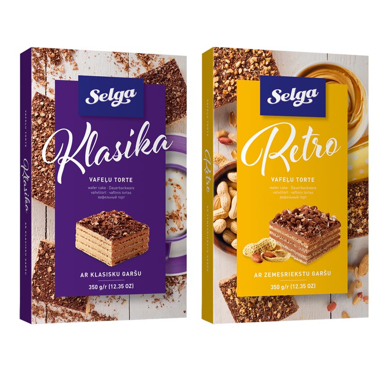 Elvi / VAFEĻU TORTE SELGA