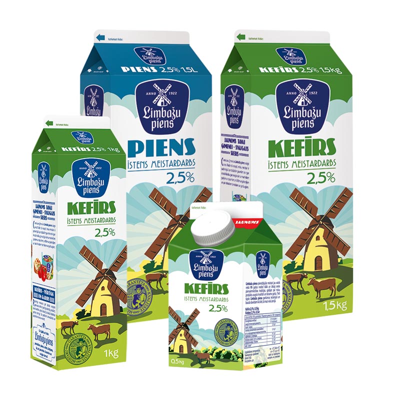 Elvi / PIENAM UN KEFĪRAM LIMBAŽU PIENS