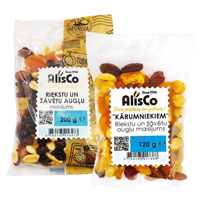 Elvi / AUGĻU UN RIEKSTU MAISĪJUMS