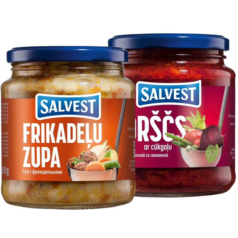 Elvi / FRIKADEĻU ZUPA VAI UKRAIŅU BORŠČS SALVEST