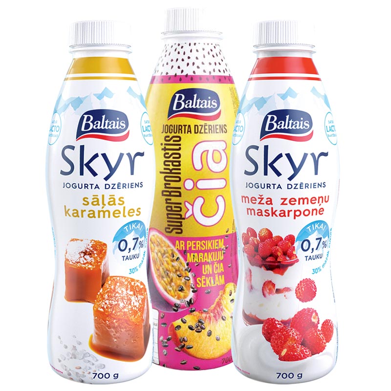 Elvi / JOGURTA DZĒRIENS BALTAIS