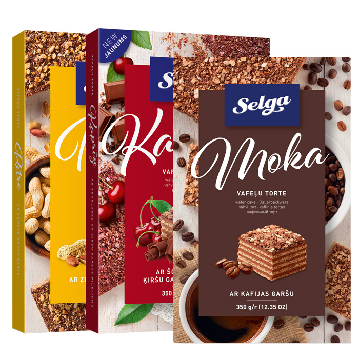 Elvi / VAFEĻU TORTE SELGA