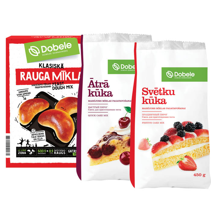 Elvi / MILTU MAISĪJUMS MĪKLAS PAGATAVOŠANAI DOBELE