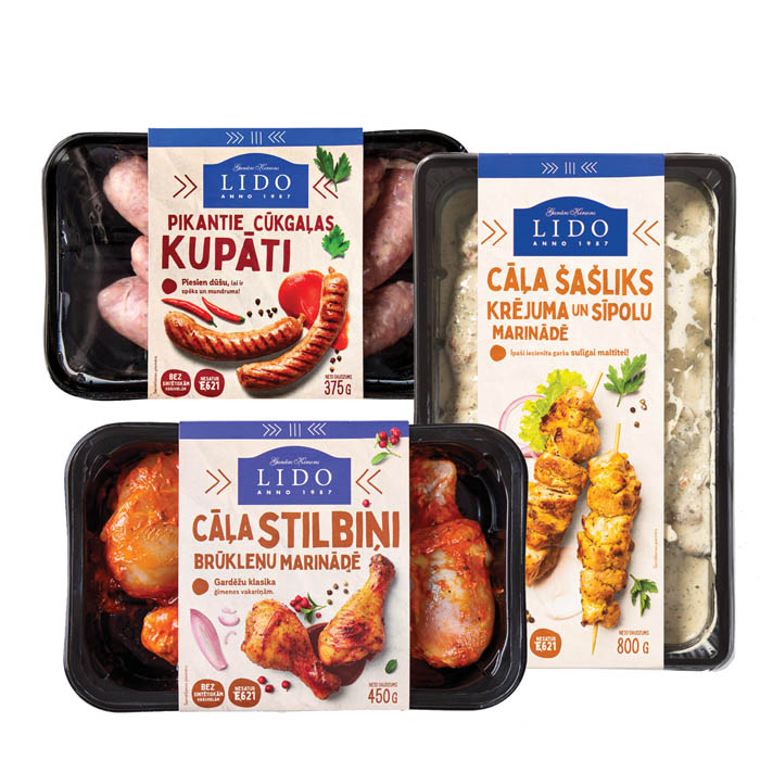 Elvi / MARINĒTAJIEM GAĻAS PRODUKTIEM LIDO