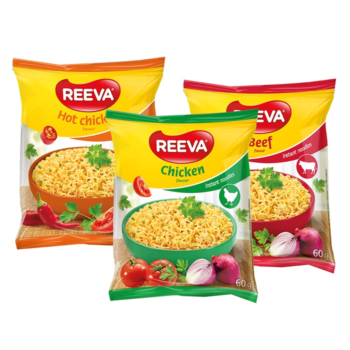 Elvi / ĀTRI PAGATAVOJAMAS NŪDELES REEVA