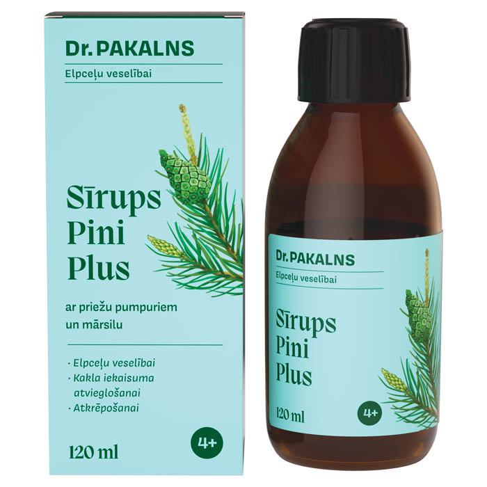 Elvi / SĪRUPS PINI PLUS DR. PAKALNS